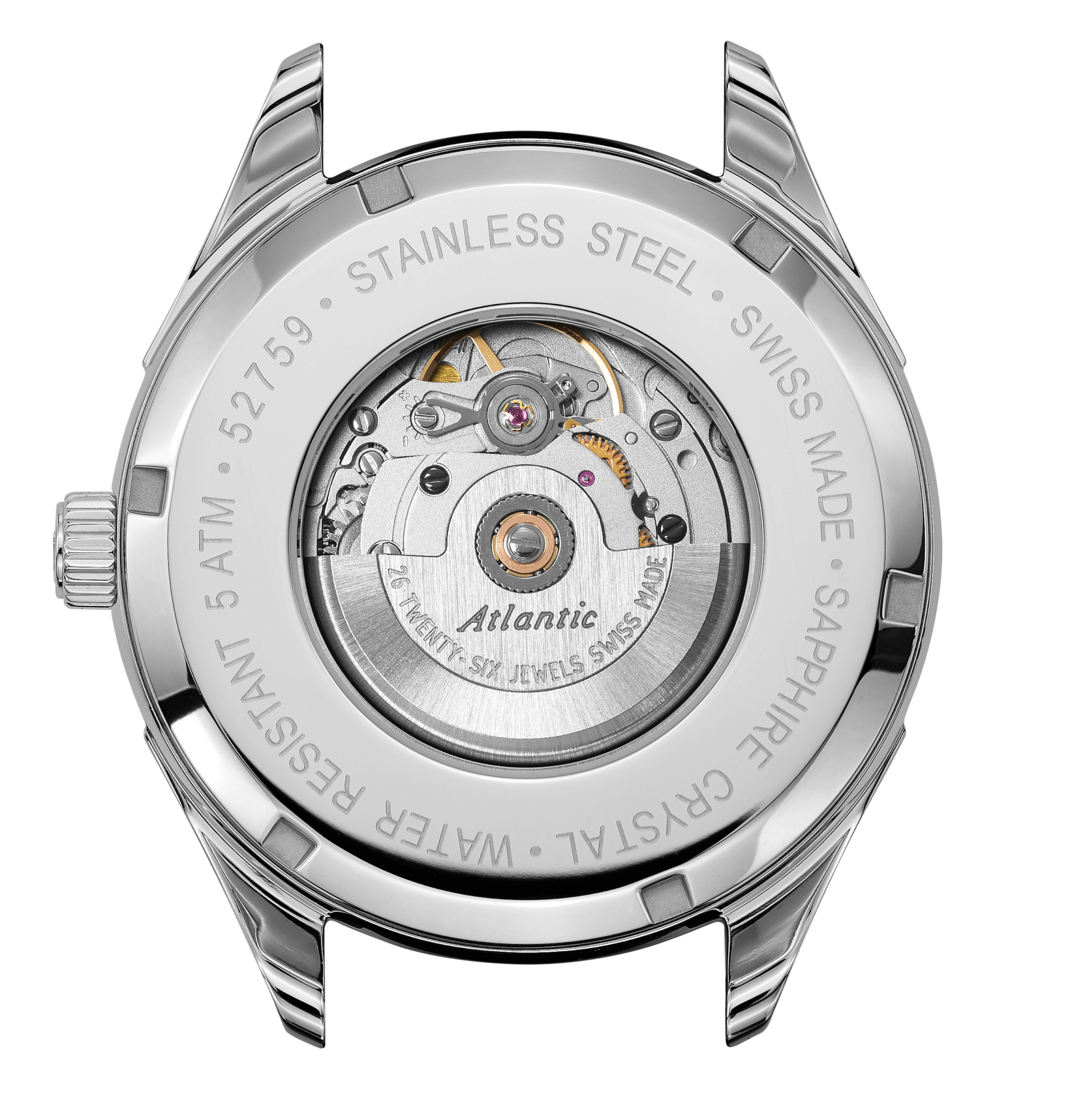 Worldmaster 1888 Automatic | White & Rose Gold - Atlantic Watches