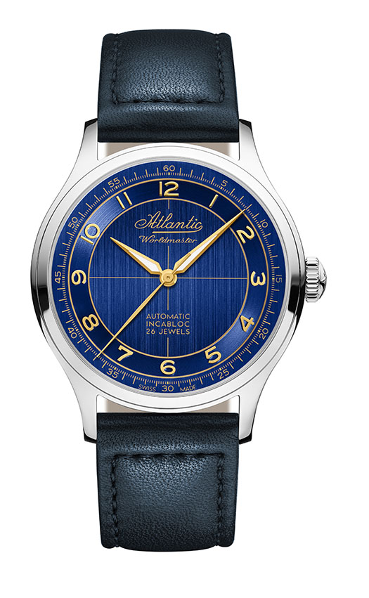 Worldmaster Original 39mm Automatic | Blue – Atlantic Watches