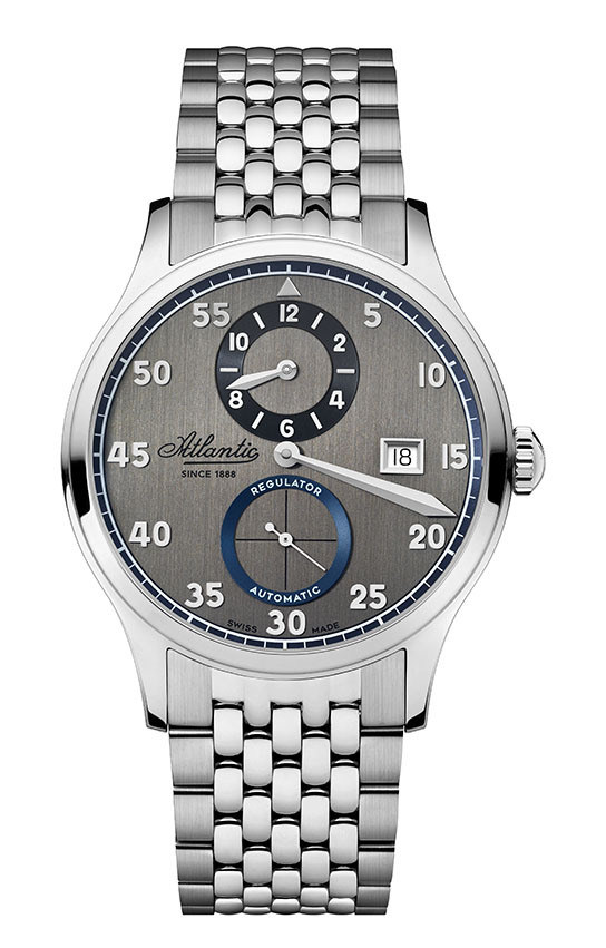 Worldmaster Heritage Regulator | Anthracite/Stainless Steel – Atlantic ...