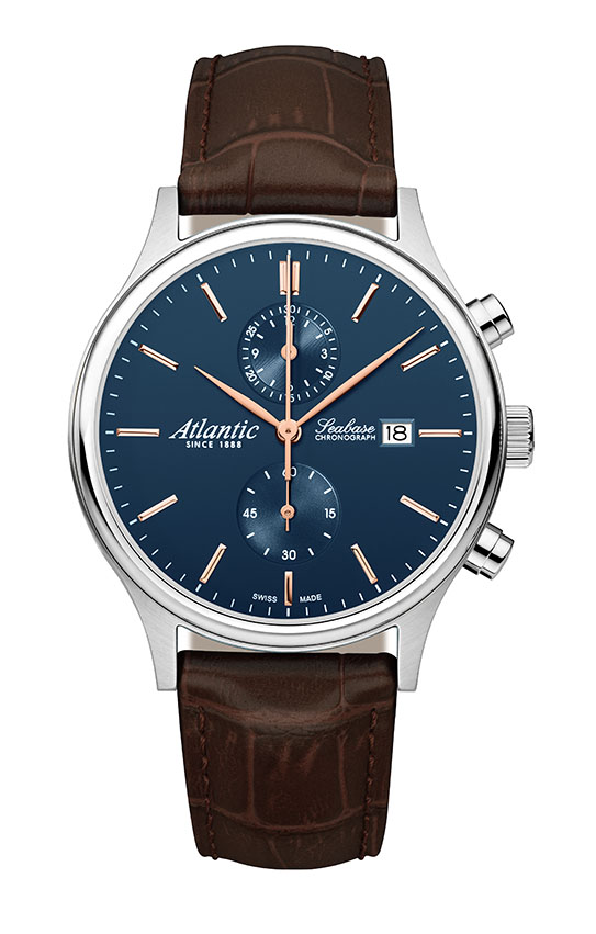 Seabase Chronograph NM | Blue Dial – Atlantic Watches
