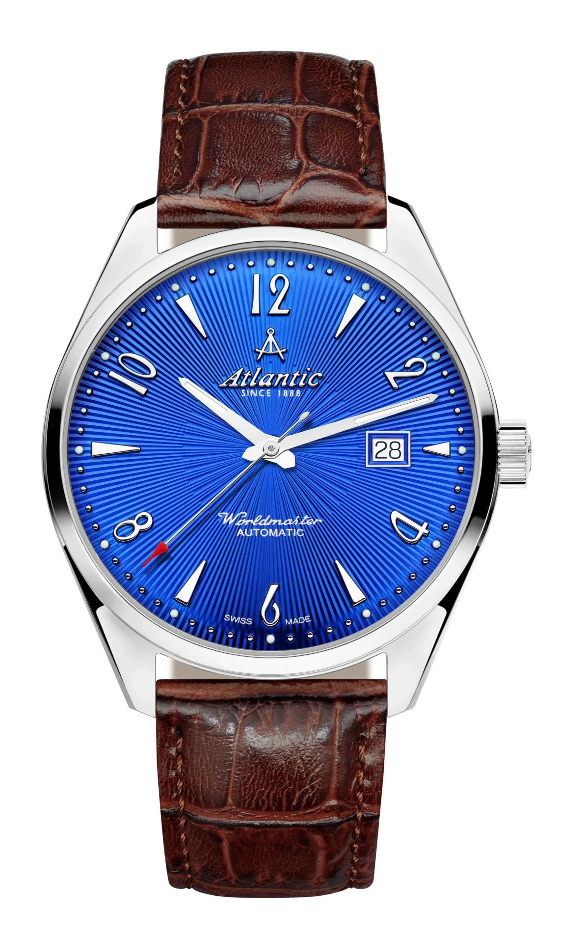Worldmaster Art Déco Automatic | Blue Dial – Atlantic Watches